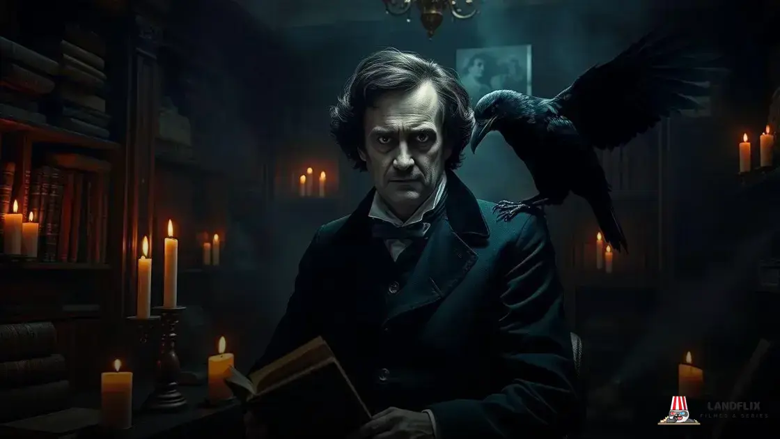 o corvo edgar allan poe filme: segredos que você não conhece