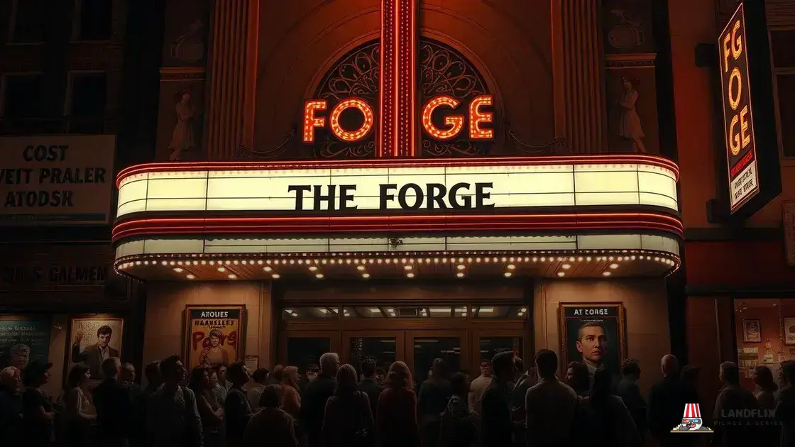 onde tem o filme a forja? Descubra onde assisti-lo agora!